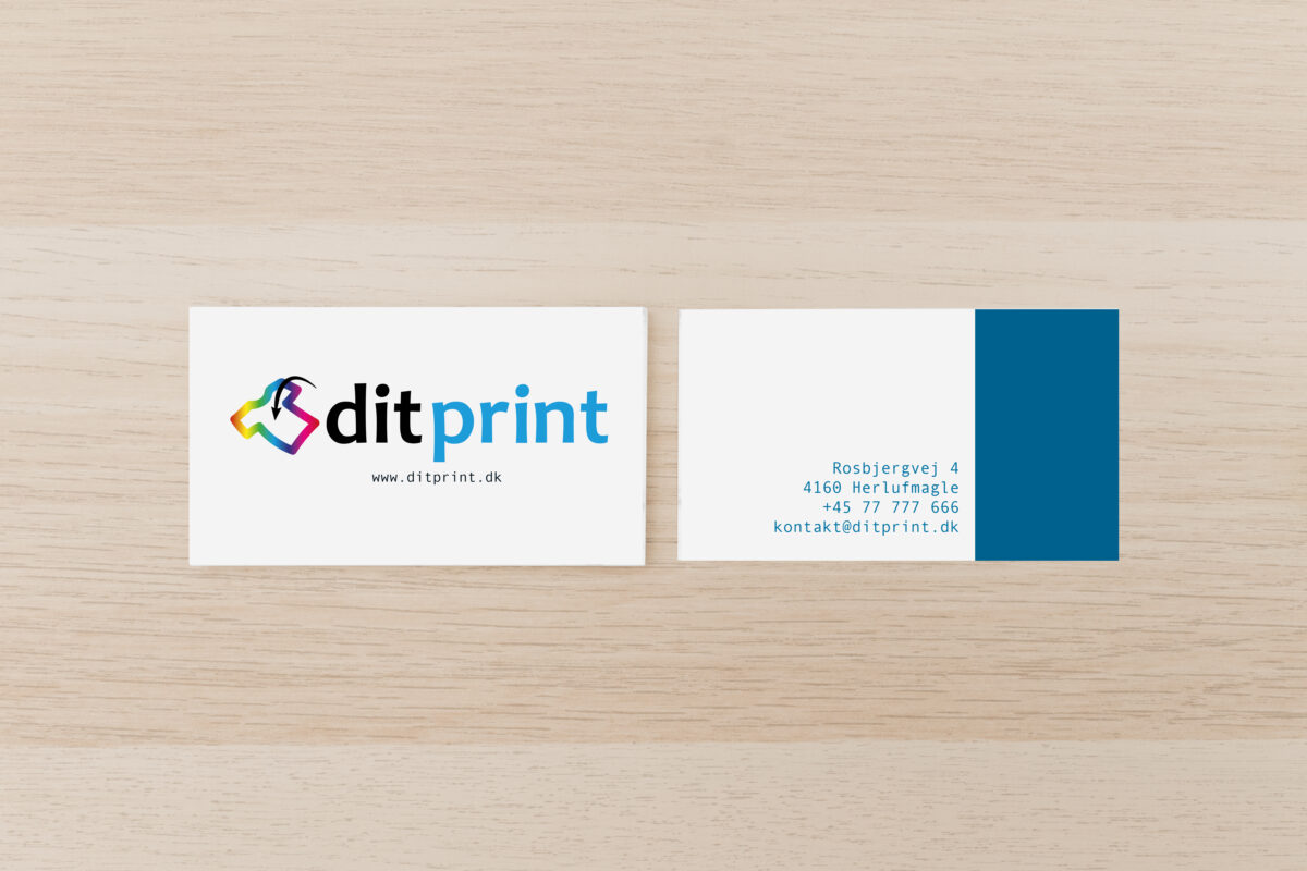 Design dit eget Visitkort – Dit Print